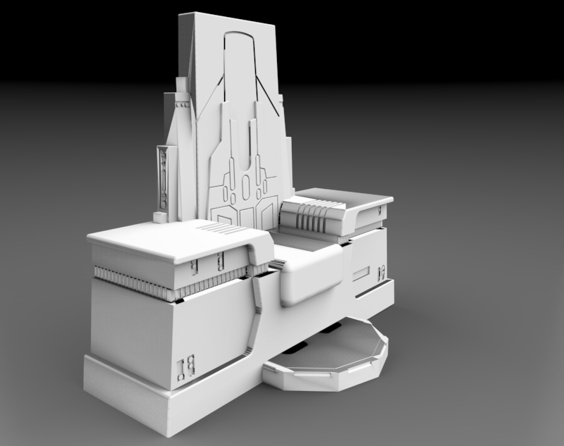 STL file STAR WARS, Snoke throne・3D printable design to download・Cults