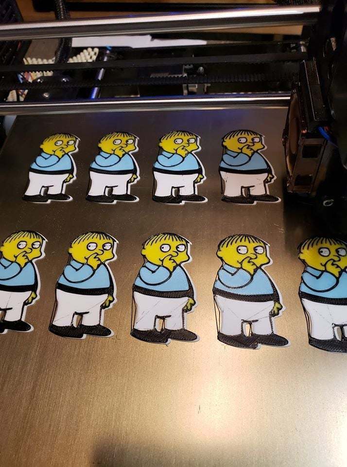 Free STL file ralph wiggum 4 color multicolor print・Design to download ...