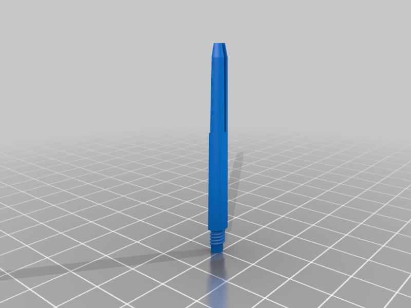 Free STL file darts stem/shaft with carbon fiber bar insert・3D ...