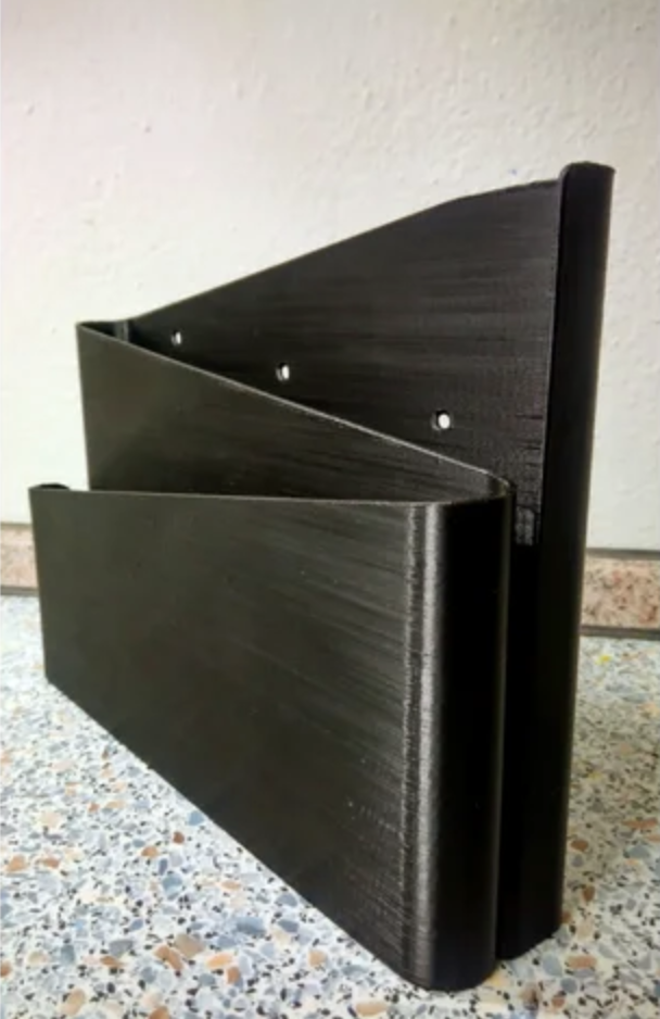 Free STL file Magazine holder (wall mounted)・3D printer model to ...