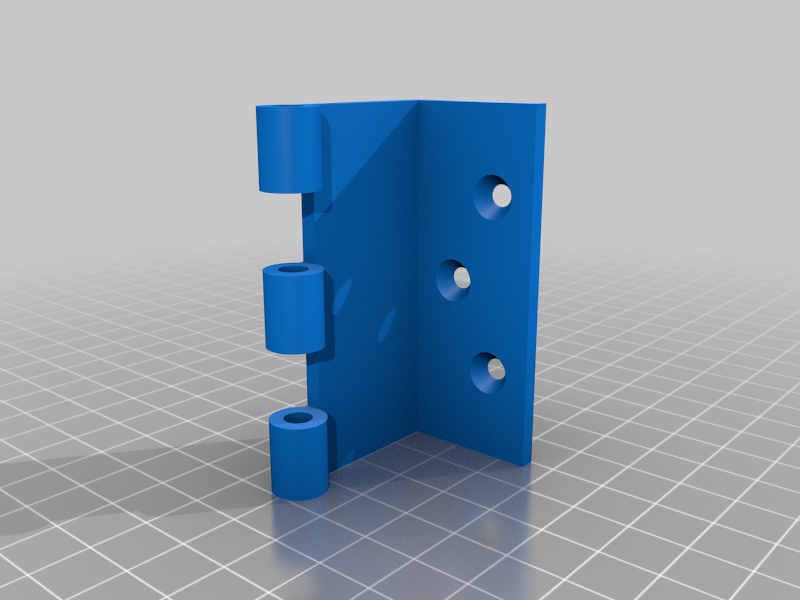 Free STL file Full Clearance Offset Hinge・3D printable design to ...