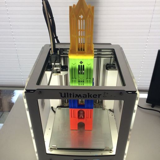 Download STL file DOM Toren / DOM Tower - Utrecht • 3D printer object ...