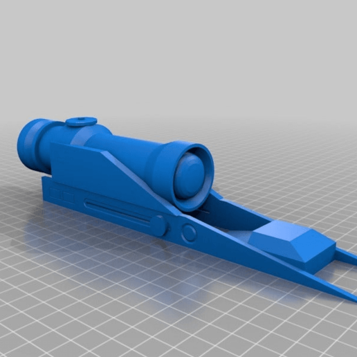 Download free STL file PRINTABLE! TERMINATOR ABR27 Assault Rifle • 3D ...