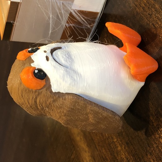 Download free 3D printing models Multicolor Porg ・ Cults