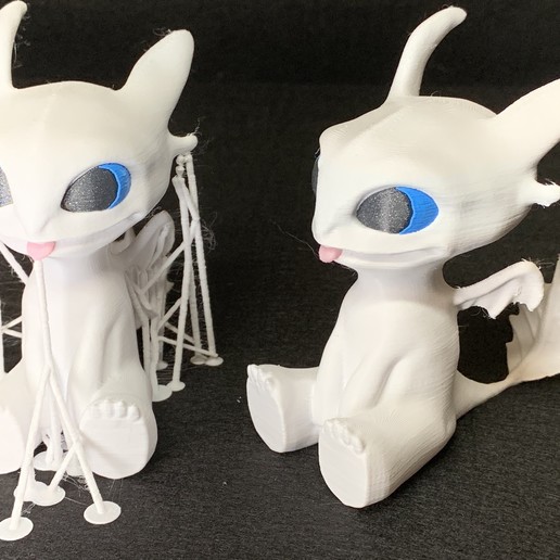 Download free 3D printing models HTTYD Light Fury MultiColor MMU ・ Cults