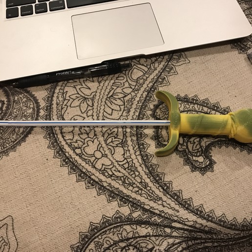 Download free STL file Straw Sword Hilt • 3D printer model ・ Cults