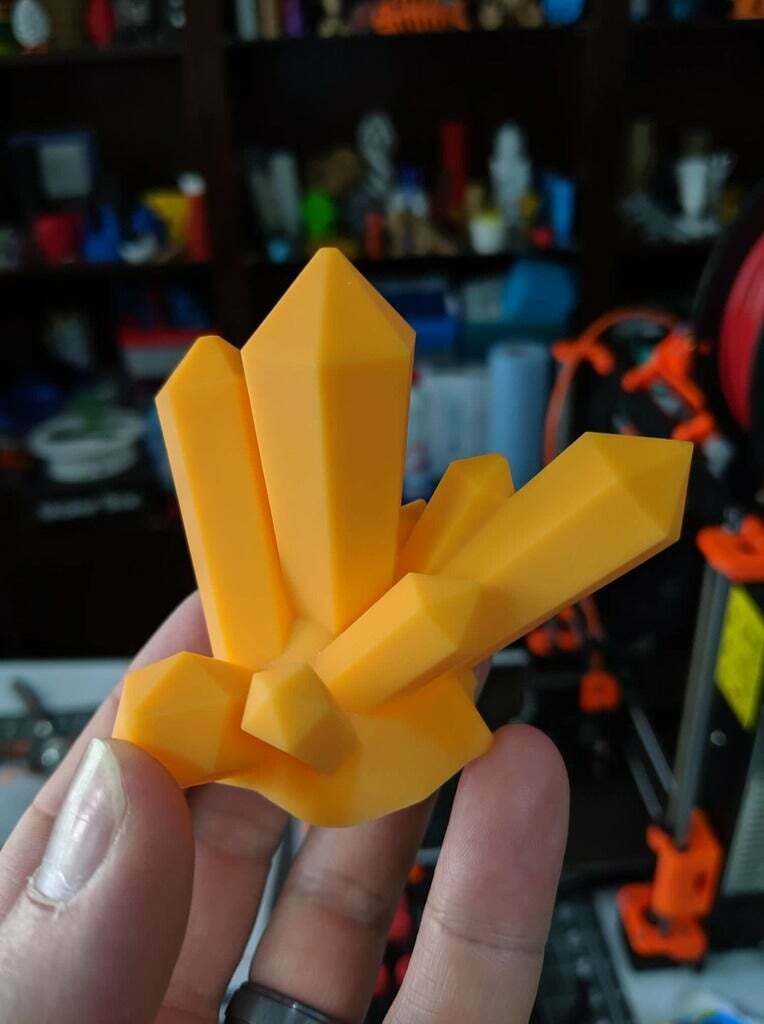 Free STL file Gem Cluster (Fixed)・3D print model to download・Cults