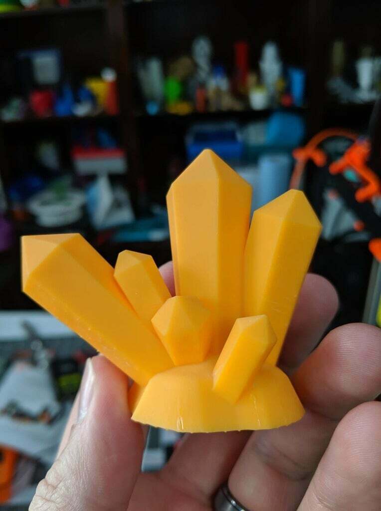 Free STL file Gem Cluster (Fixed)・3D print model to download・Cults