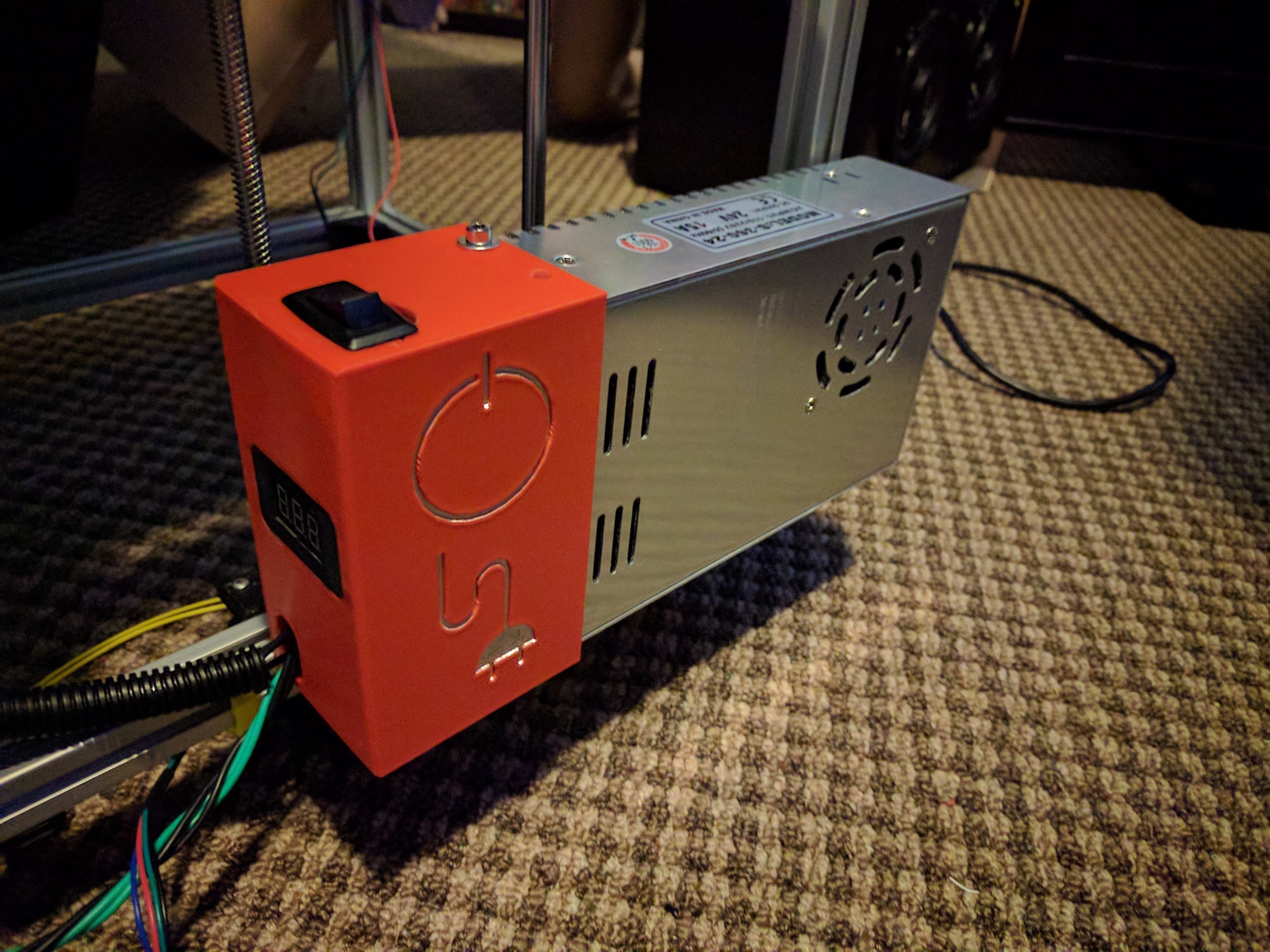 Free STL file Hypercube 2020 PSU case-bracket・3D printing template to ...