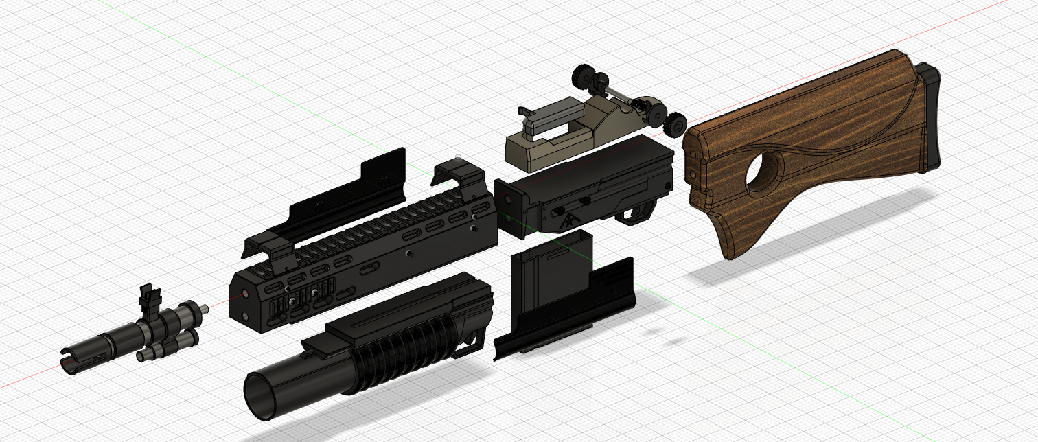 Télécharger fichier STL Résistance - Carabine Folsom M5A2 • Objet à ...