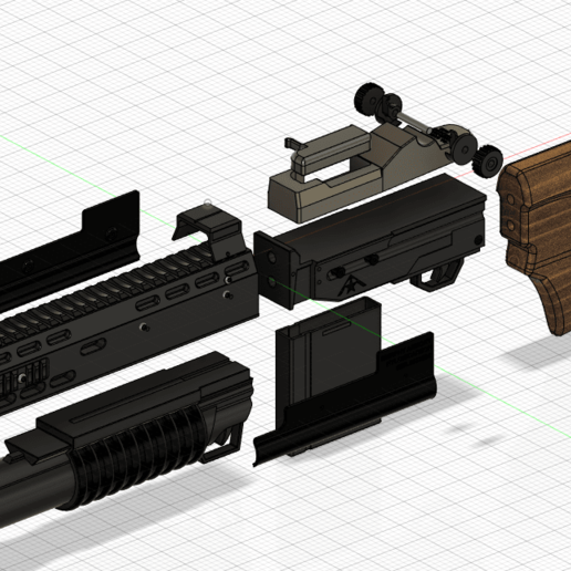 Download STL files Resistance - M5A2 Folsom Carbine ・ Cults