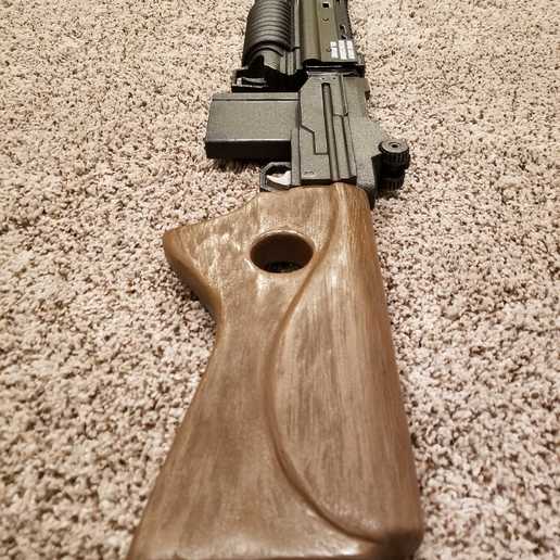 Download STL files Resistance - M5A2 Folsom Carbine ・ Cults