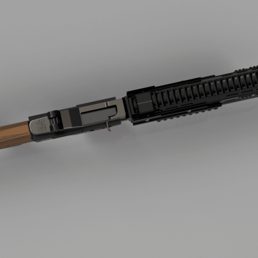 Download STL files Resistance - M5A2 Folsom Carbine ・ Cults