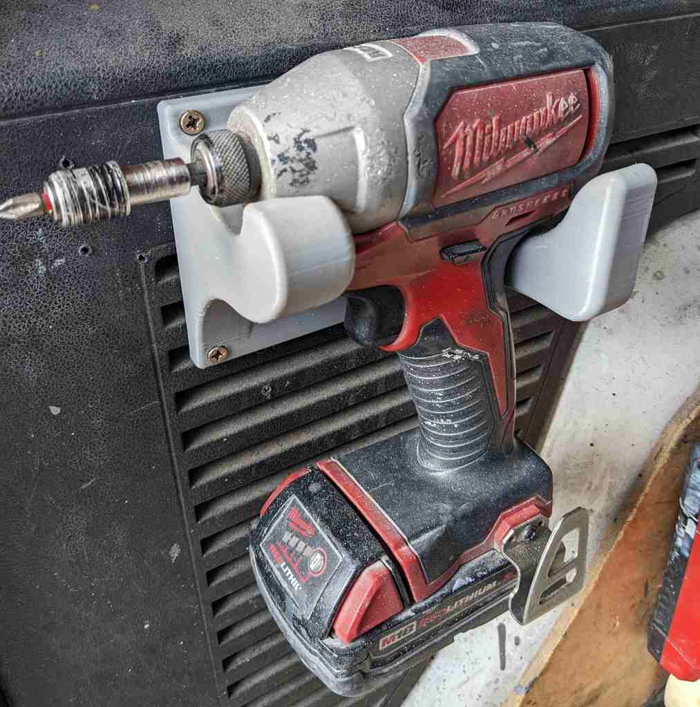 Free 3D file Milwaukee M18 Impact Holder・3D print design to download・Cults
