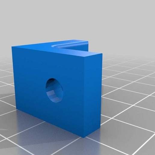 Download free STL file 90 degree right angle bracket self • Model to 3D ...