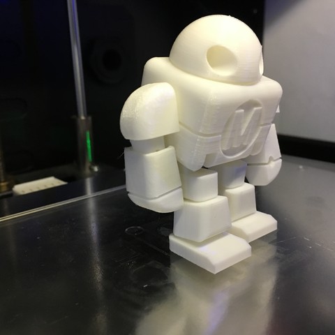 Figurine articulée Maker Faire (en une pièce) imprimé en 3D • Fabriqué ...