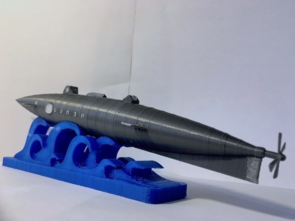 Free STL file Nautilus Submarine 📽️・3D printable design to download・Cults