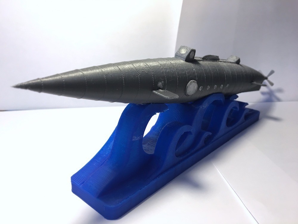 Free STL file Nautilus Submarine 📽️・3D printable design to download・Cults