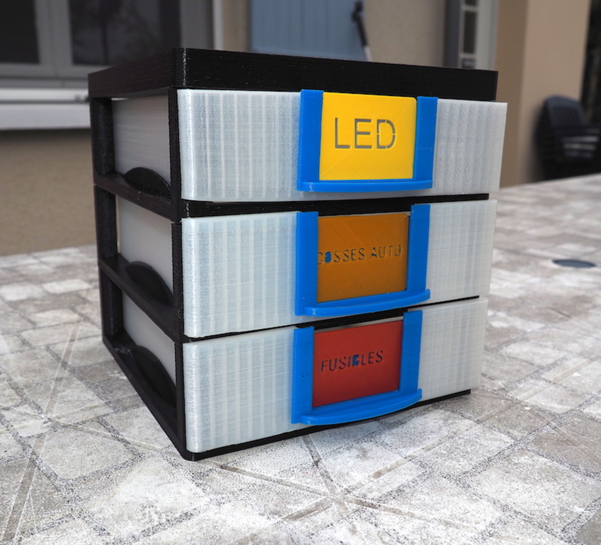 Download free STL file Multi-drawer box • Template to 3D print ・ Cults