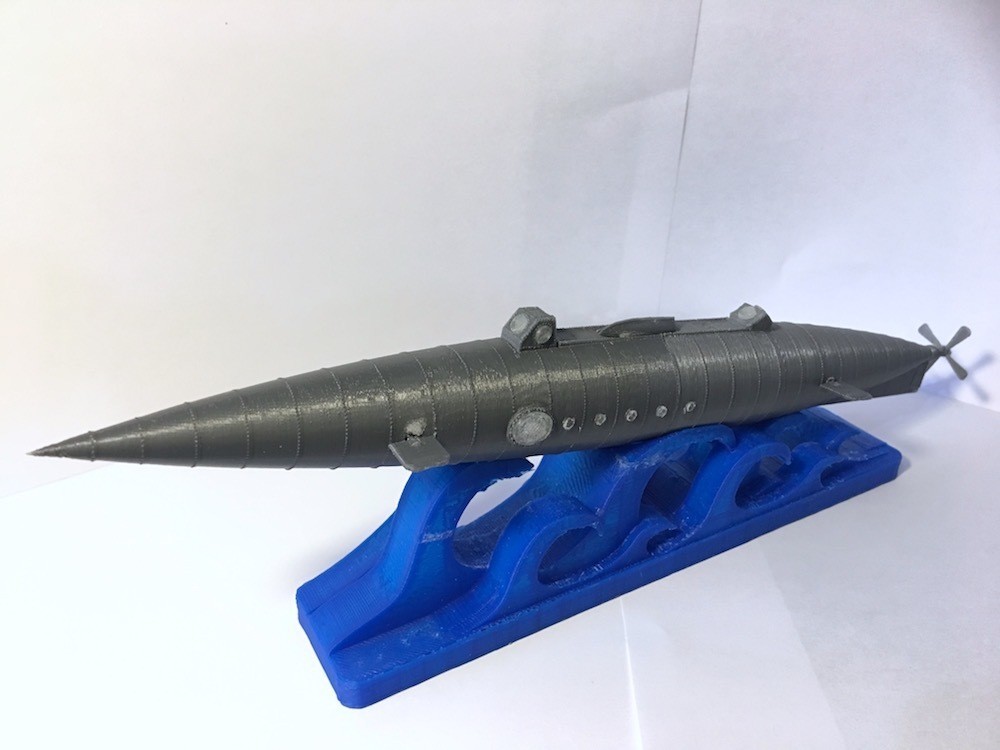 Free STL file Nautilus Submarine 📽️・3D printable design to download・Cults