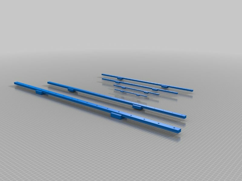Archivo STL gratuito Rieles lineales 👽・Idea de impresión 3D para ...