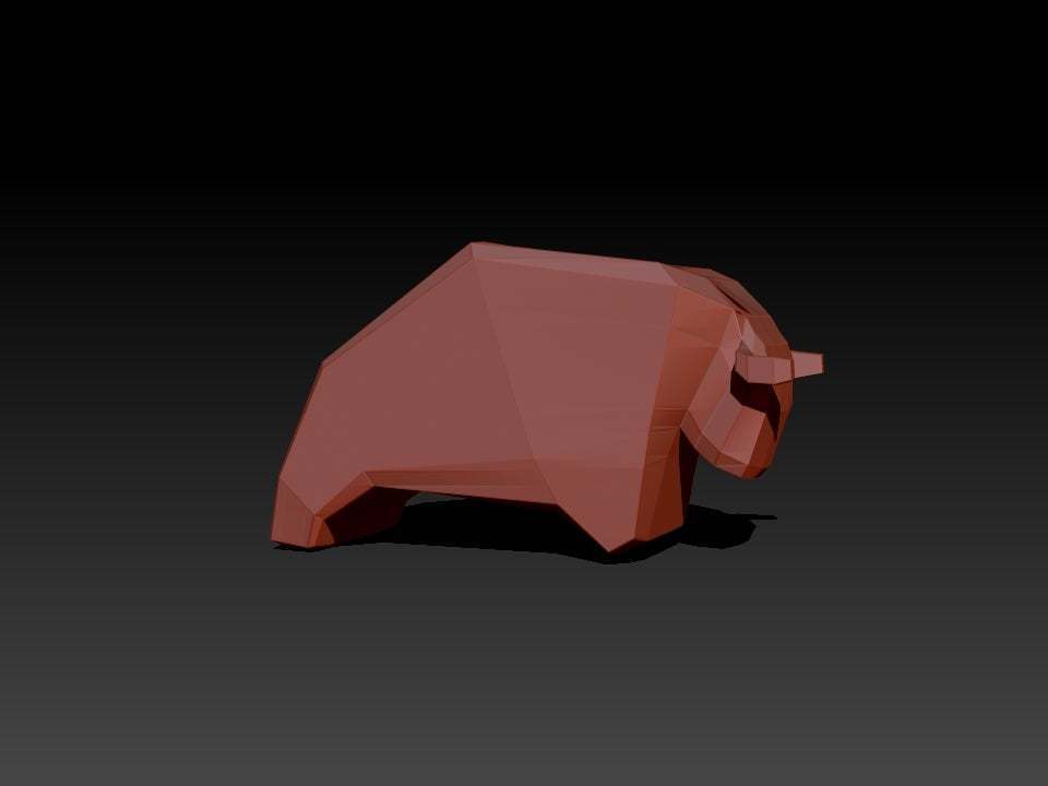 Free STL file cow・3D printing idea to download・Cults
