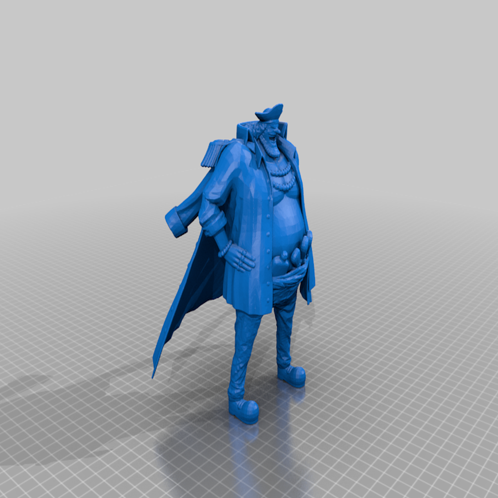 Free 3D file BlackBeard・Model to download and 3D print・Cults