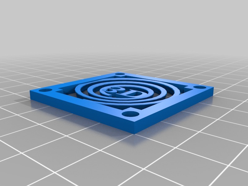 Free 3D file Front Fan Grill (Fit Anet) 🔧・3D print design to download・Cults