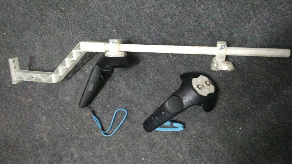 Free 3D file Adjustable Magnetic VR Rifle for Vive Wands.・Design to ...