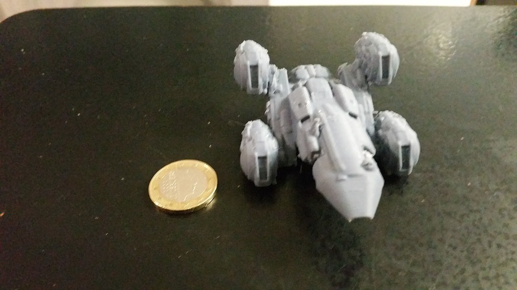 Free 3D file USCSS Prometheus (LoRes)・3D printable design to download・Cults