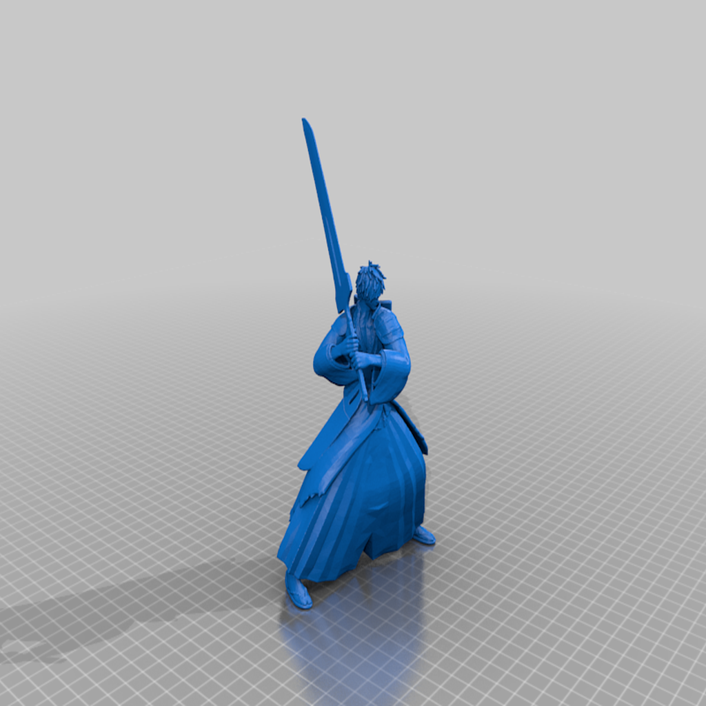 Archivo 3D gratuito Ichigo Kurosaki de Bleach・Design para impresora 3D ...