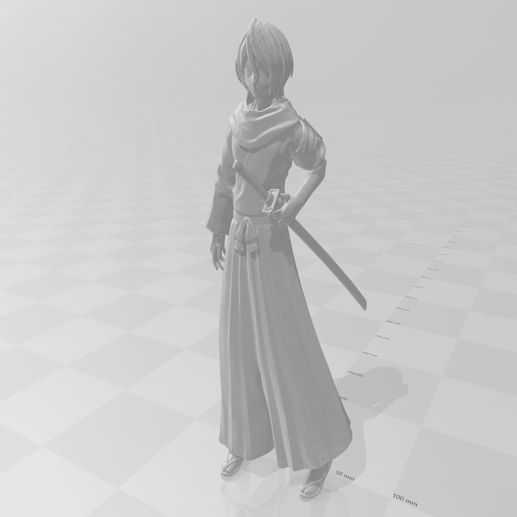 Free 3D file Rukia Kuchiki from Bleach 👧・3D print object to download・Cults