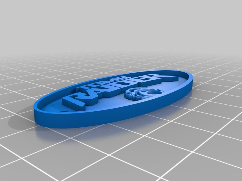 Archivo 3D gratis Tomb Raider Key Ring・Modelo para descargar y imprimir ...
