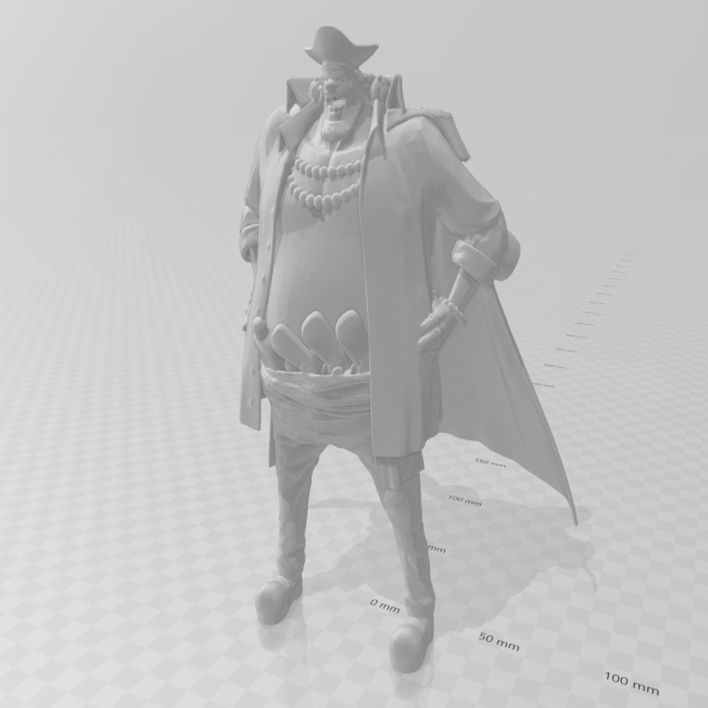 Free 3D file BlackBeard・Model to download and 3D print・Cults