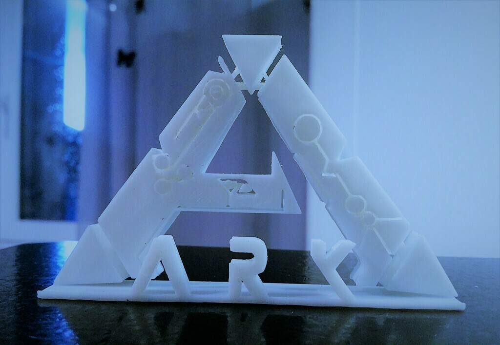 Free 3D file Ark Survival Evolved Logo・3D printer design to download・Cults