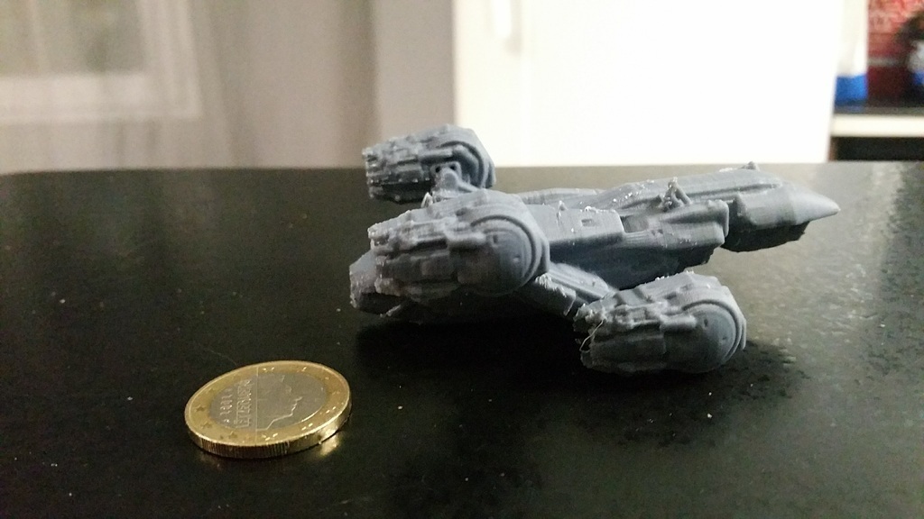 Free 3D file USCSS Prometheus (LoRes)・3D printable design to download・Cults