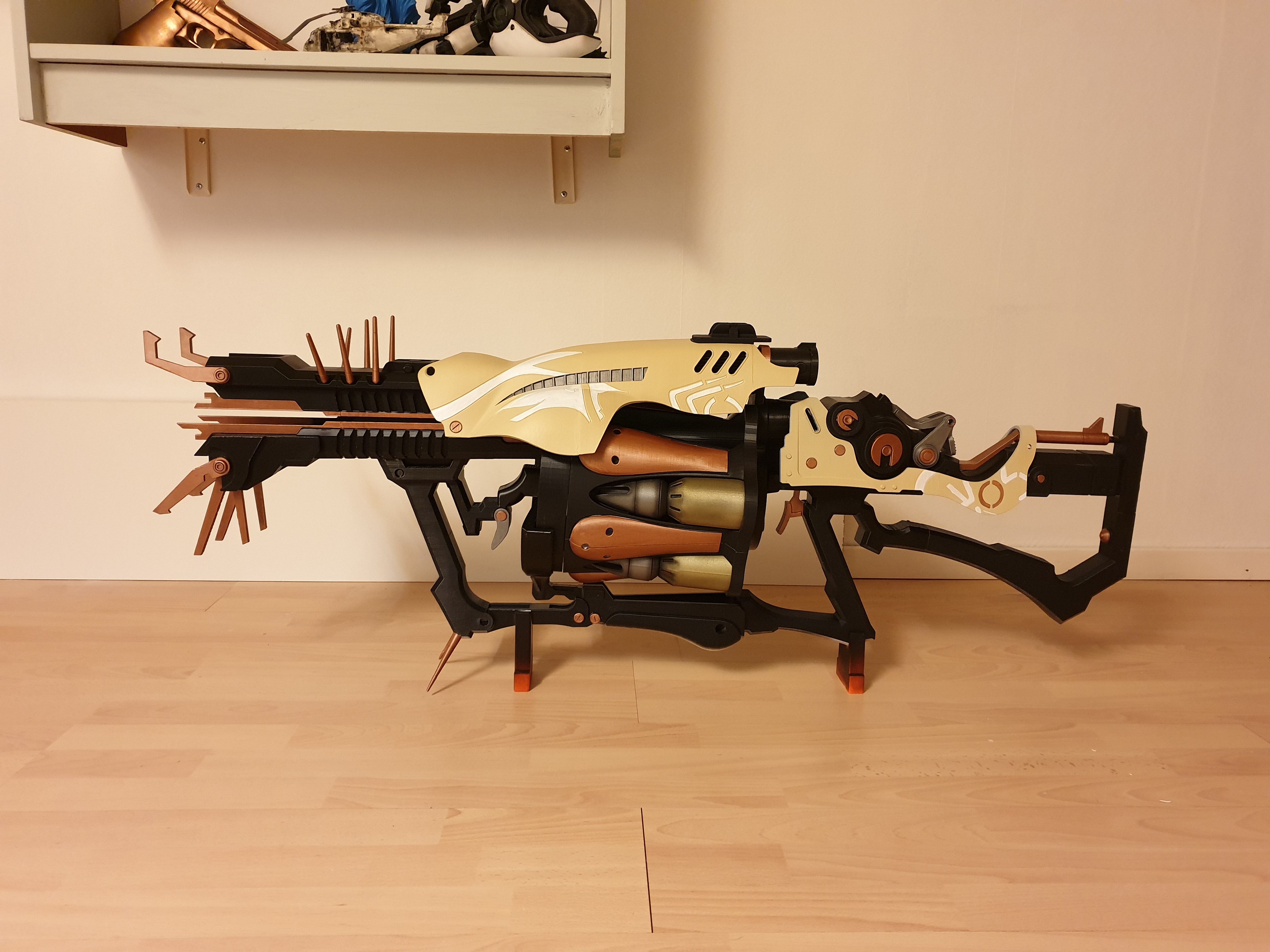 3D print Anarchy gun • made with Cr10s Direct drive + Tevo flash・Cults