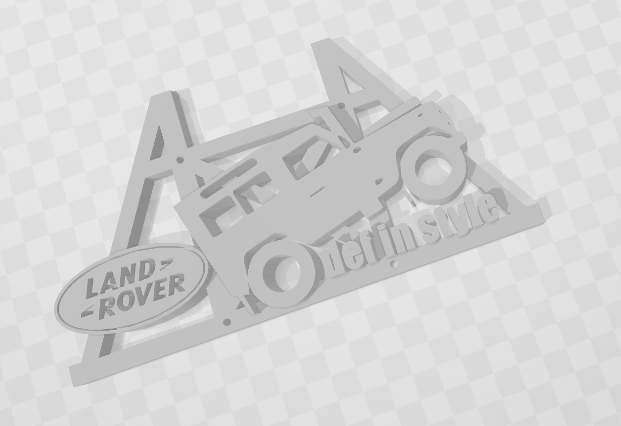 3D file Defender in style support for RC crawlers, SCX10 or others 👽 ...