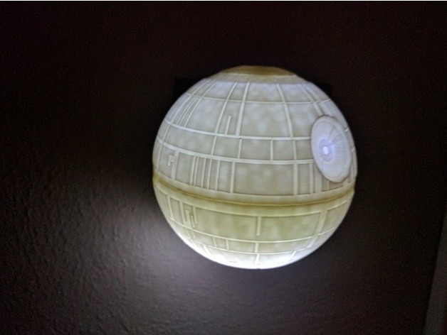 Free STL file Deathstar baby night light・Object to download and to 3D ...