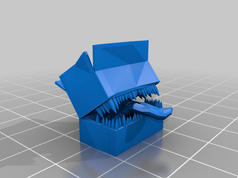 Free STL file Cardboard Box Mimic・3D printable model to download・Cults
