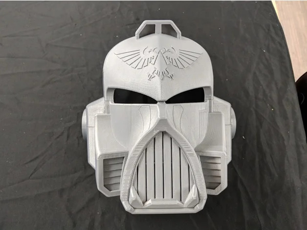 Free STL file Space Marine Helmet - Wearable (remix) 🛰・Design to ...