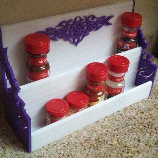 Download free STL file Butterfly Spice Rack • 3D print template ・ Cults