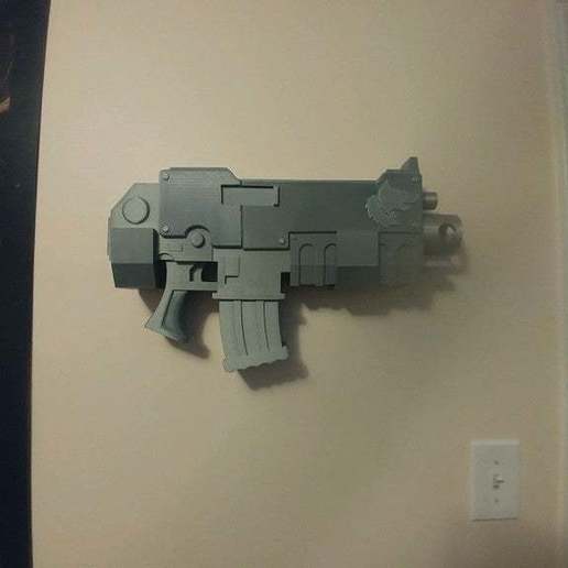 Download free STL file Wall Mount (Bolt Rifle) • 3D printing design ・ Cults