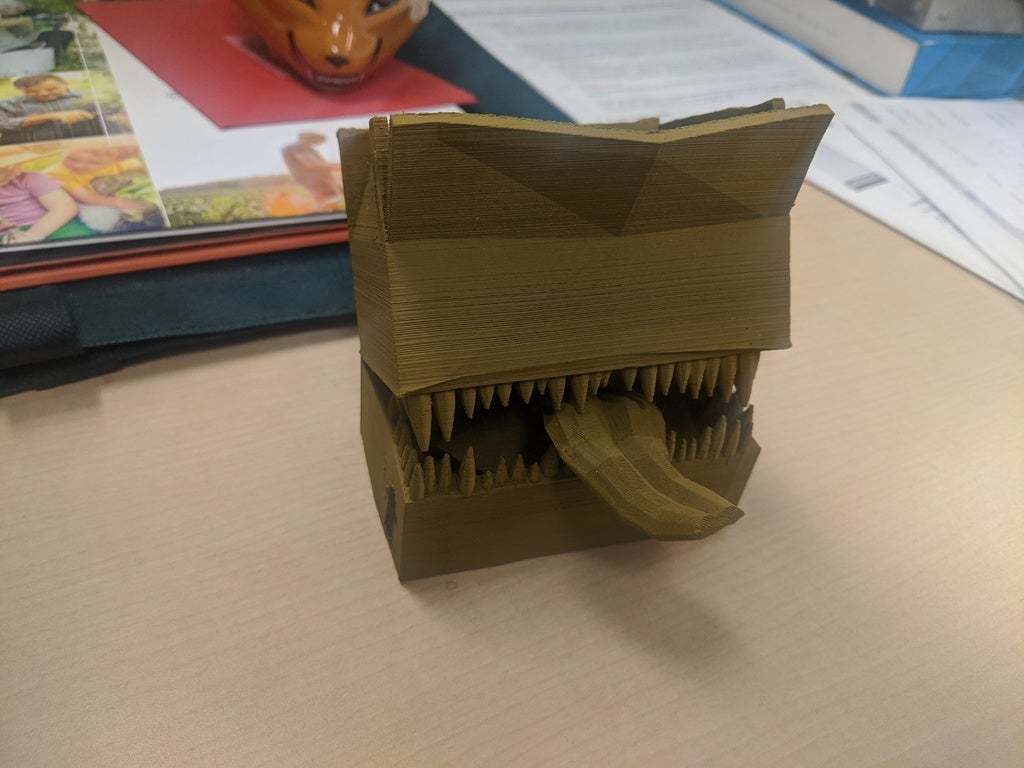 Free STL file Cardboard Box Mimic・3D printable model to download・Cults