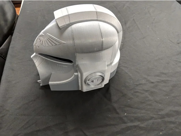 Free STL file Space Marine Helmet - Wearable (remix) 🛰・Design to ...