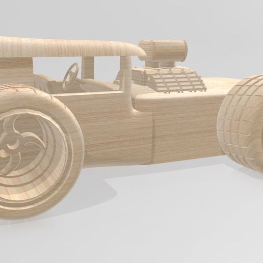 Descargar archivo STL HotRod • Modelo para la impresión en 3D ・ Cults