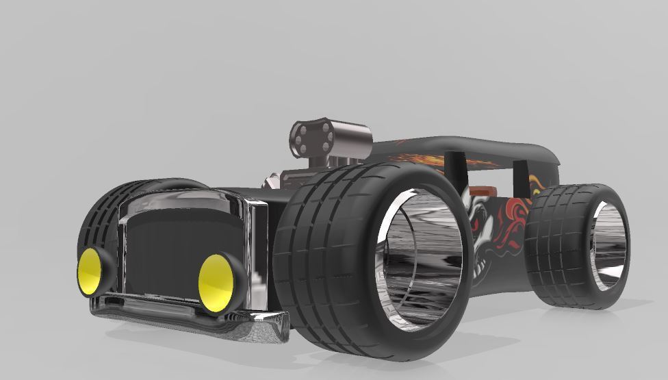 Descargar archivo STL HotRod • Modelo para la impresión en 3D ・ Cults