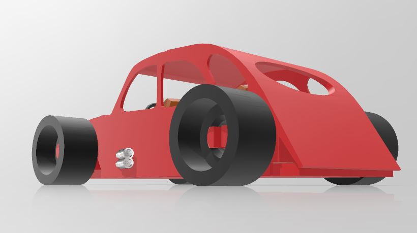 3D file race car・3D printing model to download・Cults