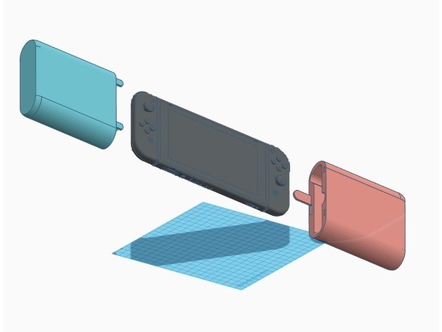 Free STL file Nintendo Switch Case 🎲・Design to download and 3D print・Cults