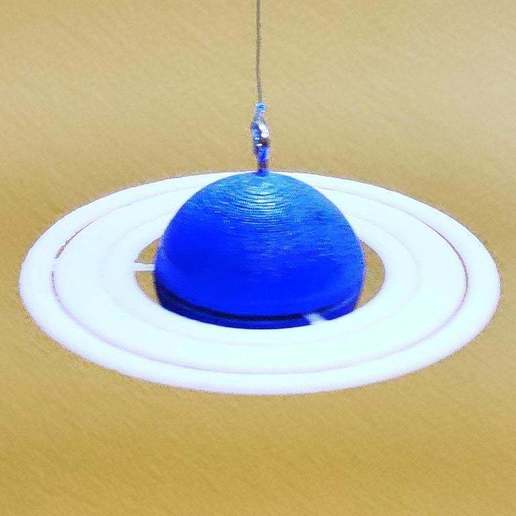 Download free SCAD file Saturn Scale Model • 3D printer design ・ Cults